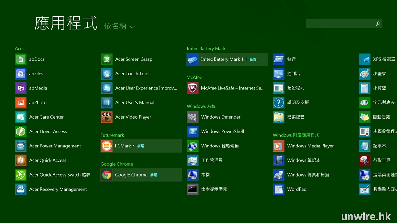 小編 ：「效能先決令重量不輕」 - 速試 Acer Aspire Switch 11 - UNWIRE.HK