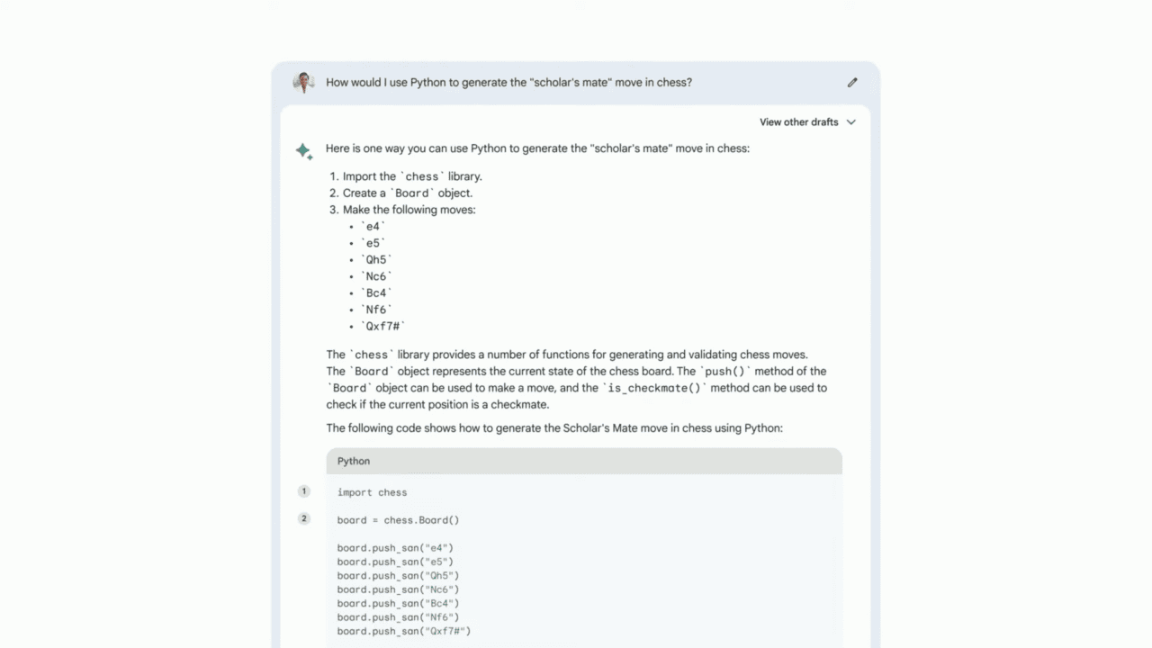 【Google I/O 2023】Bard AI 可編寫 20 種程式 Python、C++、Java + 詳細註釋 - unwire.hk 香港